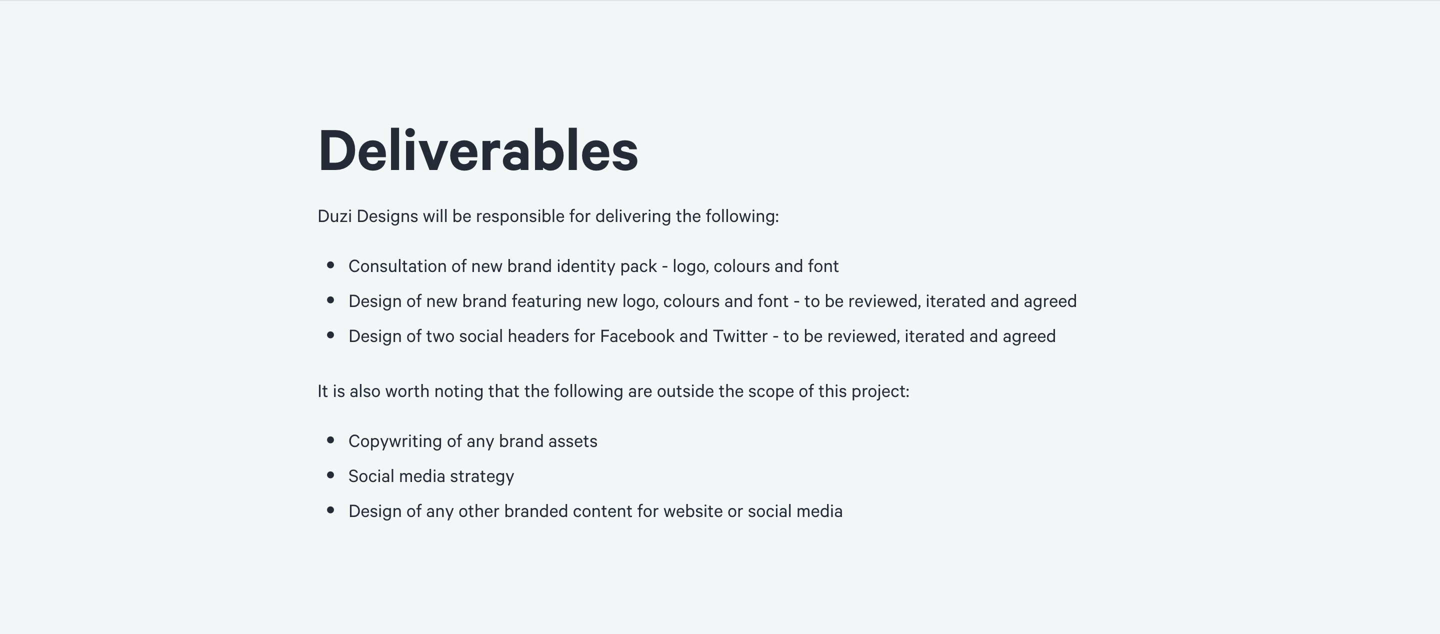 The 7 Must Have Sections In Your Graphic Design Proposal